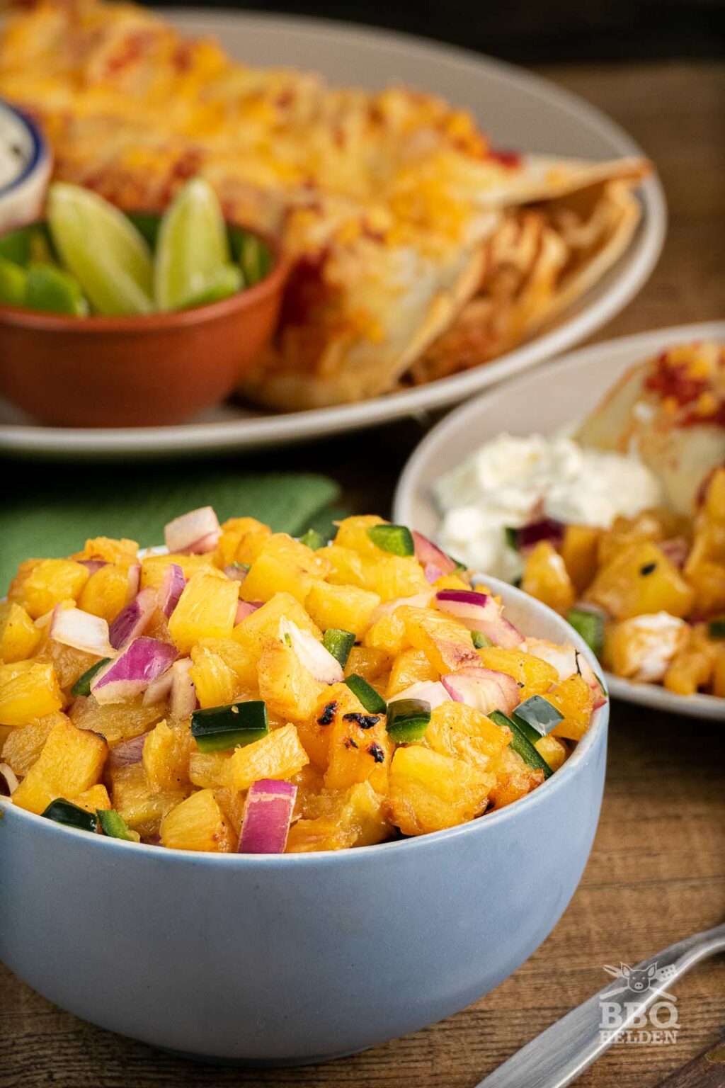 Pineapple and onion salsa – BBQ-Heroes